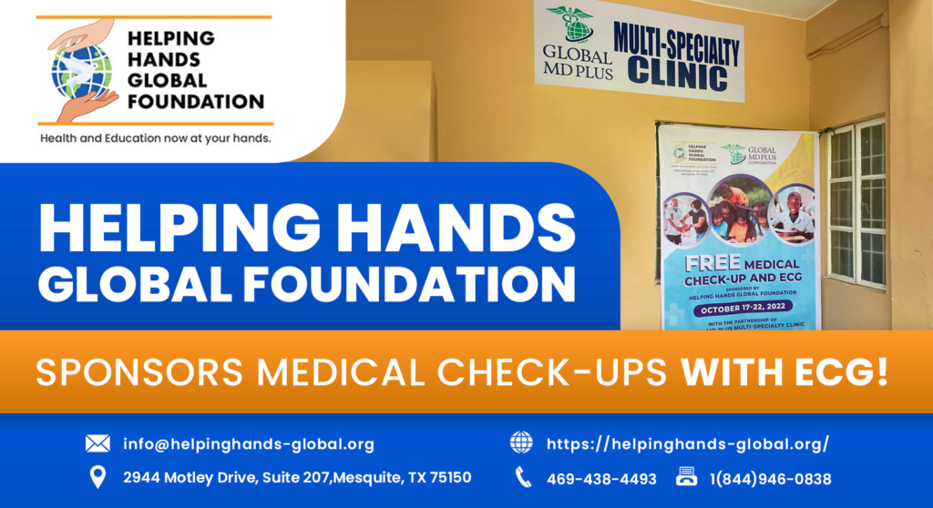 Helping Hands Global Foundation - Health and Education now at your hands